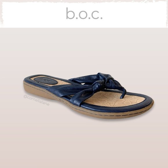 boc | Shoes | Boc Navy Flip Flops | Poshmark